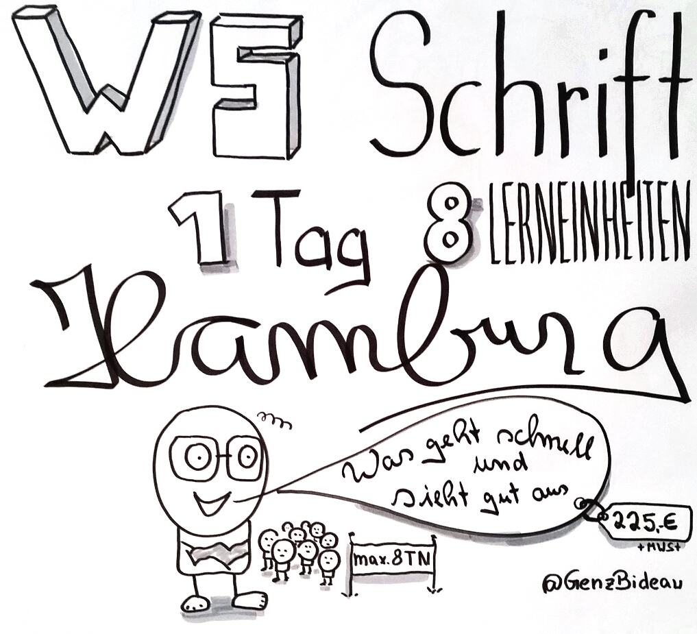 WS Schreiben Überschriften - Lettering | Hartmut O. Genz